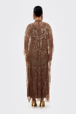 BEAUUT Embellished Sequins Gown