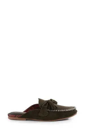 Seychelles Silverlake Tassel Mule - Olive