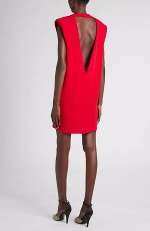 Valentino Garavani Cutout Cady Silk Shift Dress