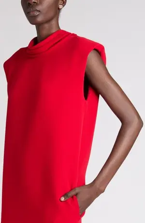 Valentino Garavani Cutout Cady Silk Shift Dress