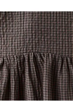 Mango Gingham Halter Dress