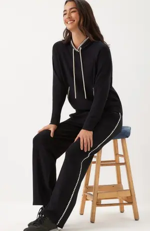 Karen Kane Edge Stitch Hoodie