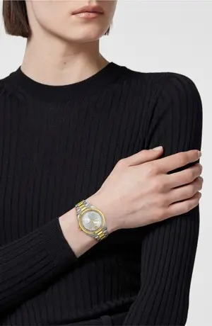 Versace Millenyium Two-tone Bracelet Watch