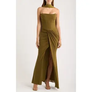 House Of Cb Scoop Neck Evening Dresses