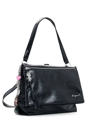 Desigual Medium Faux Leather Backpack