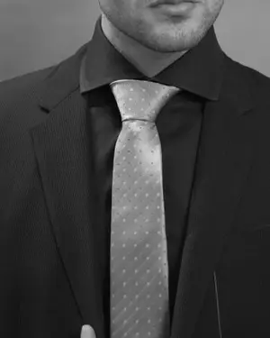 KNOTTERY & CO Sea Whisper Silk Jacquard Tie