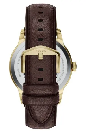 Fossil Townsman Automatic Leather Strap Watch