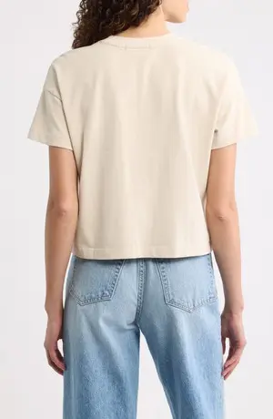 Marine Layer Luxe Cotton Blend Jersey Crewneck T-shirt