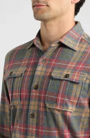 Johnnie-o Yule Tartan Button Up Shirt