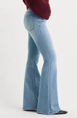 Good American Good Legs High Waist Flare Jeans