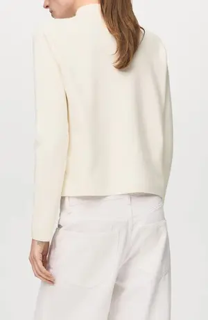 Mango Mock Neck Sweater
