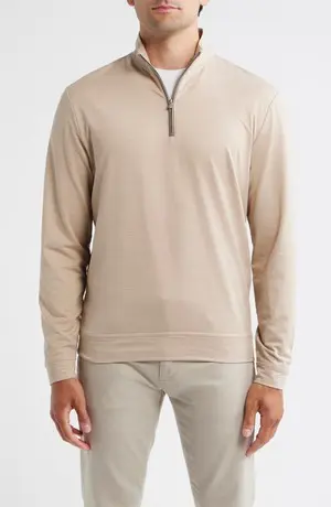 Johnnie-o Quarter Zip Pullover - Canyon