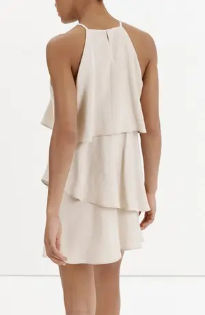 Mango Ruffled Modal Blend Dress
