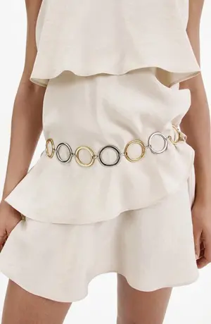Mango Ruffled Modal Blend Dress