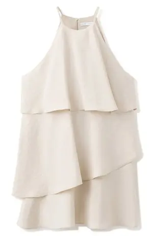 Mango Ruffled Modal Blend Dress