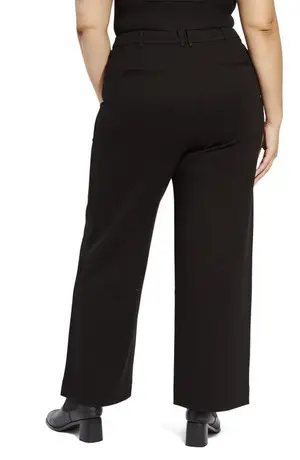 Lyssé Nadia High Waist Wide Leg Ponte Trousers