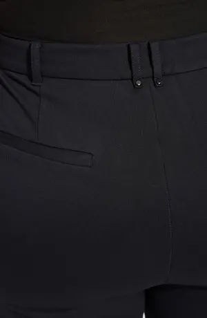 Lyssé Nadia High Waist Wide Leg Ponte Trousers - Midnight