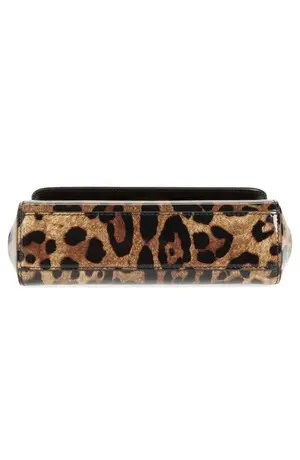 Dolce & Gabbana Mini Sicily Leather Top Handle Bag