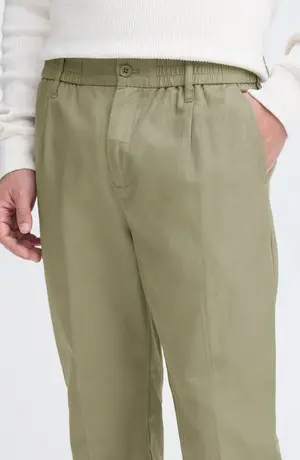 CASUAL FRIDAY Marc Cotton & Linen Blend Trousers
