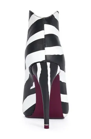 AZALEA WANG Marisole Open Toe Bootie