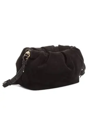 CHRISTIAN LOUBOUTIN Mini Eva Suede Crossbody Bag