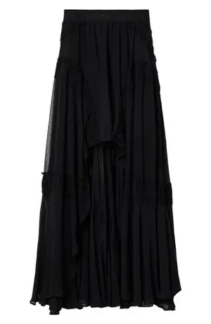 ALLSAINTS Dorina High Low Skirt