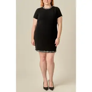 Endless Rose Embellished Sheath Dress