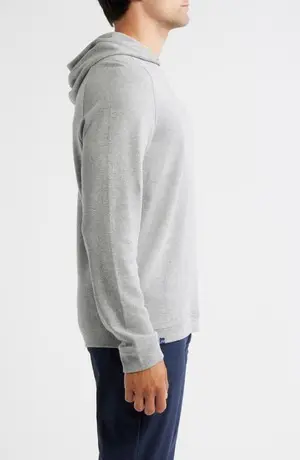 Johnnie-o Cotton Blend Hoodie - Light Gray