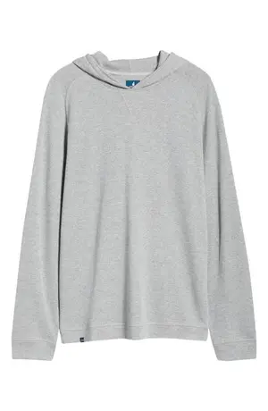 Johnnie-o Cotton Blend Hoodie - Light Gray
