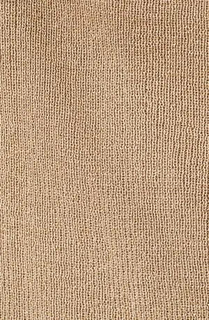 Mango Metallic Asymmetric Knit Top