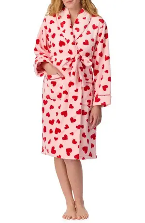 Kate Spade New York Print Robe - Pink/heart