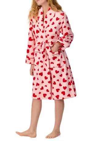 Kate Spade New York Print Robe - Pink/heart