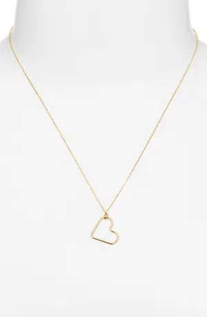 SET & STONES Mabel Heart Pendant Necklace