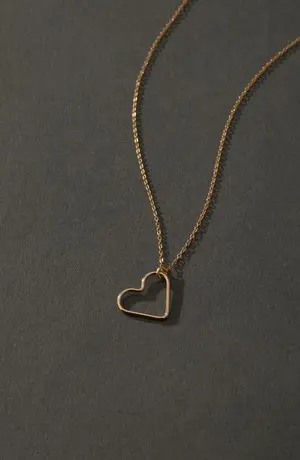 SET & STONES Mabel Heart Pendant Necklace