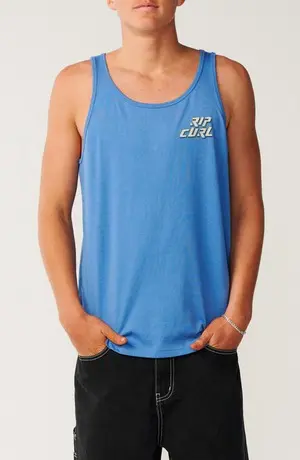 Rip Curl Disorder Legacy Cotton Tank - Riverside