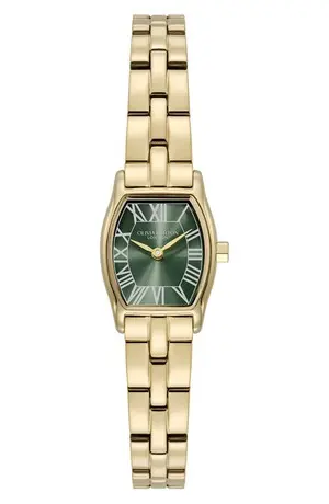 OLIVIA BURTON Cambridge Quartz Bracelet Watch With Roman Numerals - Evergreen