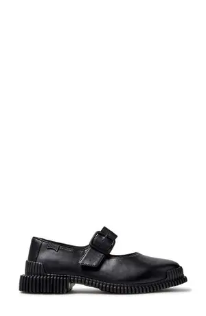 Camper Pix Mary Jane Flat - Black