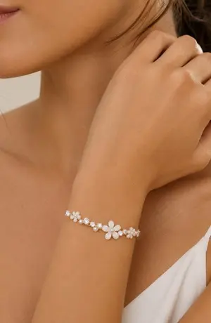 LA MENO Flora Slider Bracelet