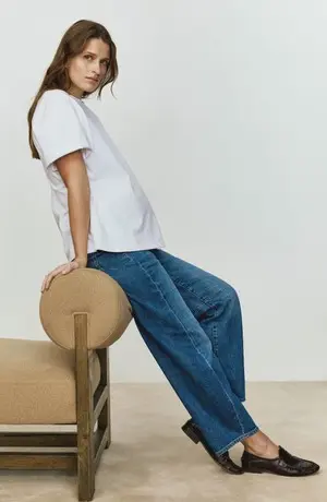 DL1961 Maternity Micro Barrel Jeans