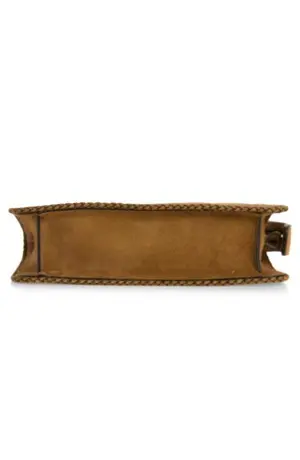 Etro Patch Suede Crossbody Clutch