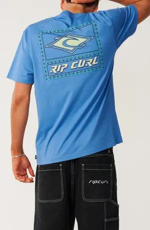Rip Curl Disorder Legacy Cotton Graphic T-shirt - Riverside
