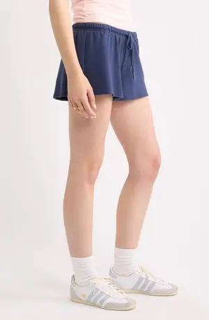 Bp. Narrow Drawstring Sweat Shorts - Navy Indigo