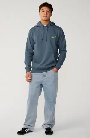 Rip Curl Air Shred Pullover Hoodie - Pine Night