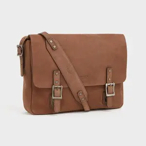 OSPREY LONDON The Clayton Leather Messenger Bag