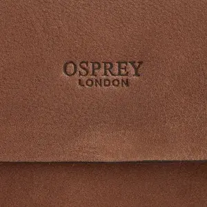 OSPREY LONDON The Clayton Leather Messenger Bag