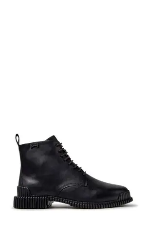 Camper Pix Lace-up Bootie - Black