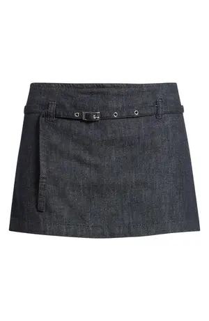 Mango Luisa Buckled Belt Skort