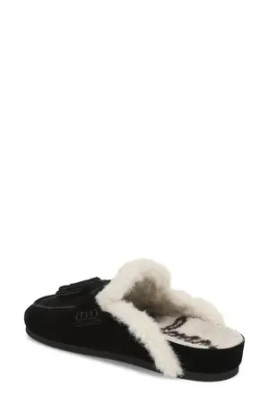 Sam Edelman Astrid Genuine Shearling Lined Mule - Black