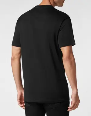 Philipp Plein T-shirt Round Neck Ss Skull&amp;bones - Black