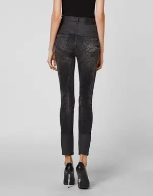 Philipp Plein Super High Waist Jegging Iconic - Dangerouslove
